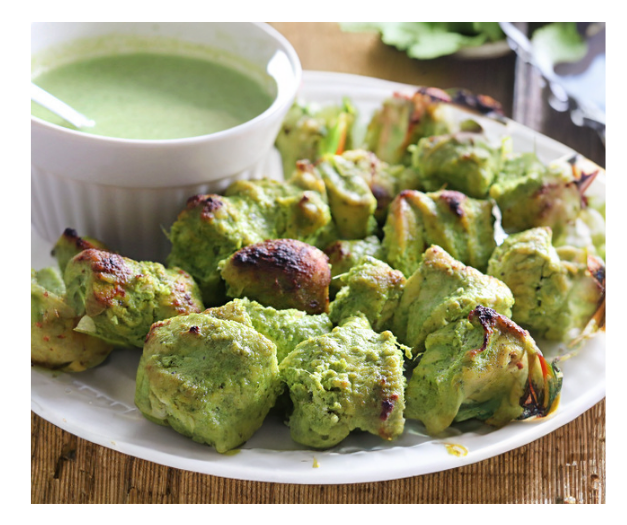 Hariyali Chicken Kebab